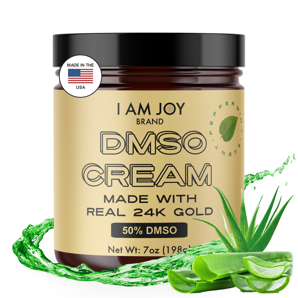 DMSO Cream with Aloe Vera Gel | 99.99% Pure Pharmaceutical Grade | Inf – I Am Joy Brand