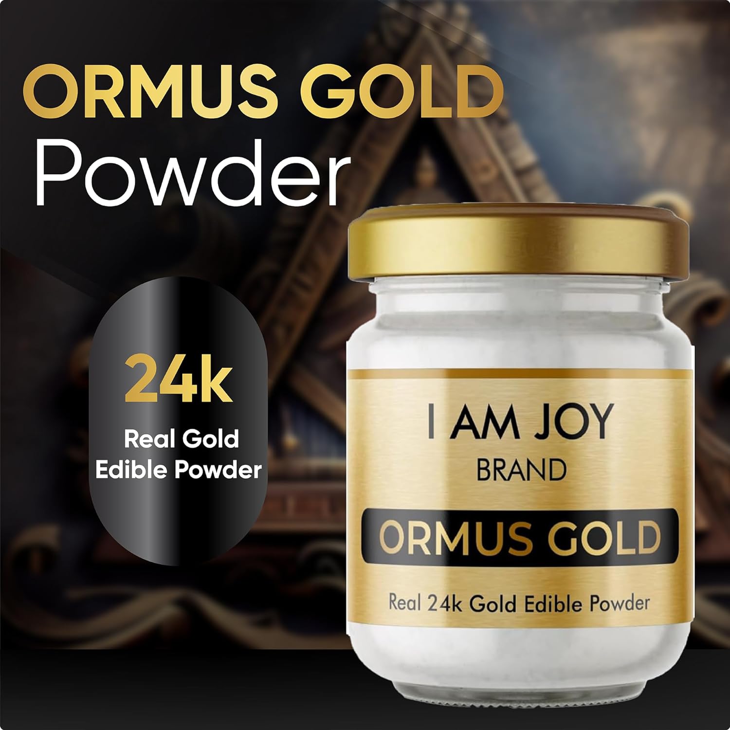 Ormus White Gold Powder – I Am Joy Brand
